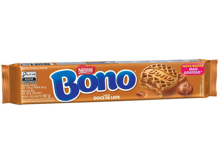 Biscoito Recheado Doce de Leite Bono 90g - Biscoito / Bolacha ...