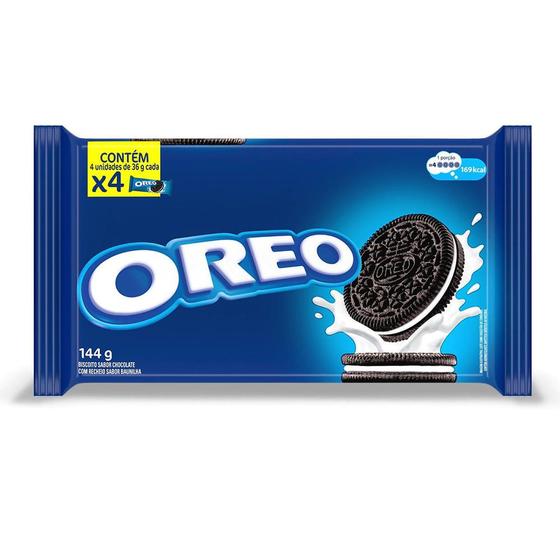 Biscoito Recheado Original Oreo 144g - Biscoito / Bolacha - Magazine Luiza