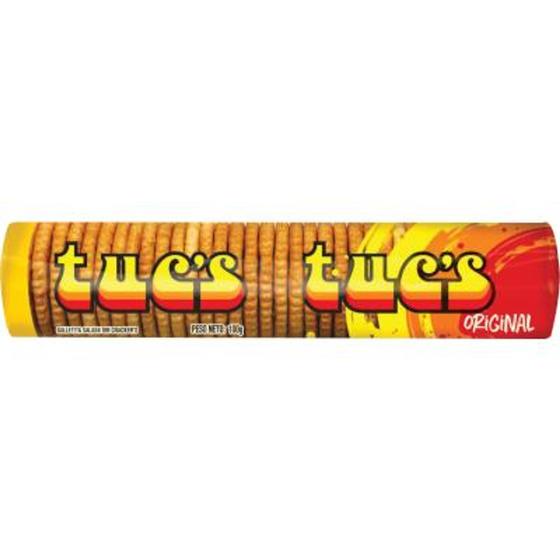 Biscoito Salgado Original pacote 100g - Tuc's - Biscoito Salgado ...