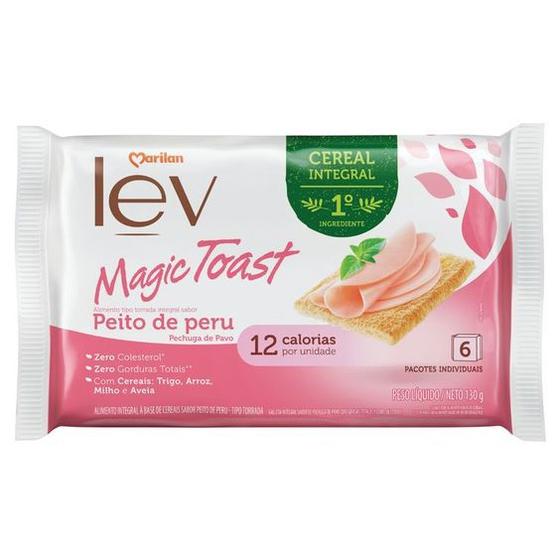 Biscoito Salgado Sabor Peito de Peru Magic Toast Marilan - Biscoito ...