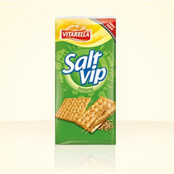 Biscoito Salt Vip Integral 156g - Vitarella - Biscoito Salgado ...