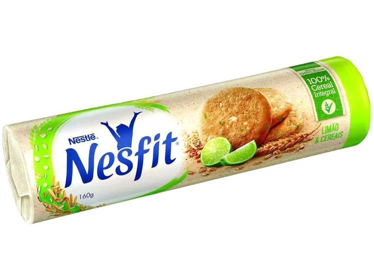 Biscoito Seco e Doce Limão e Cereais Integral - Nesfit 160g - Nestlé ...