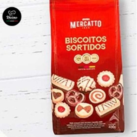 Biscoito Sortido Mercatto Pacote 400g - Importado Alemanha - Biscoito ...