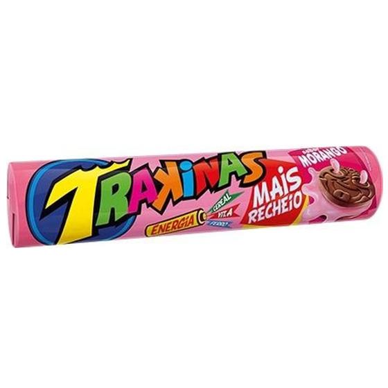 Biscoito Trakinas Morango 136g - Nabisco - Mondelez - Biscoito ...