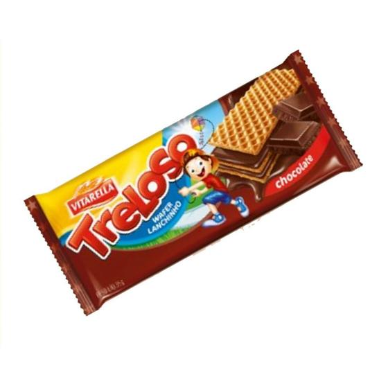 Biscoito Wafer Chocolate 35g - Vitarella - Biscoito / Bolacha ...