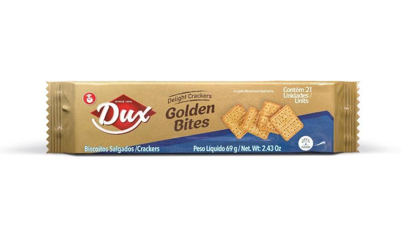 Biscoitos Cracker Dux Golden Bites - 69G - Biscoito / Bolacha ...