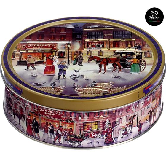 Biscoitos Jacobsens Bakery Lata Regency Avenue 400g - Importado ...