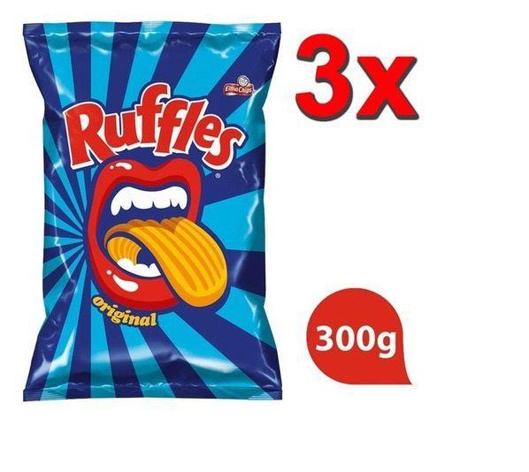 Biscoitos Salgadinhos Batata Ruffles Gigante 300gr- 3 un - Pepsico ...