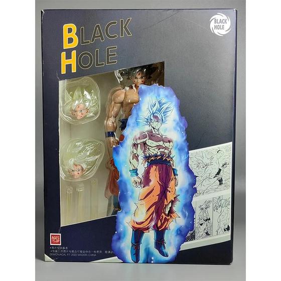 Black Dragon Ball S.H.Figuarts Ultra Instinct Son Goku Anime Action ...