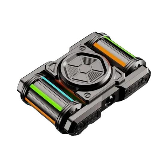 Black Metal EDC Tank 101 Fidget Spinner Toy Para Meninos Presente ...