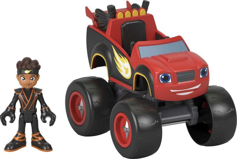 Blaze Monster Machines - Ninja e Aj Carro e Boneco - Mattel - Mattel ...