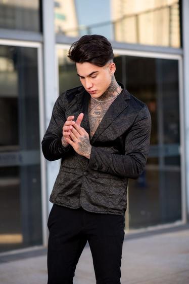blazer masculino slim fit - DEBATT / DRAGONFLY - Blazer Masculino ...