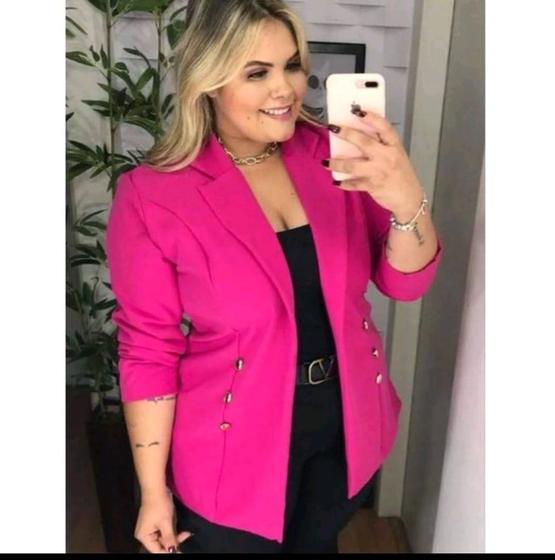 Blazer Plus Size Feminino Lm Modas Blazer Feminino Magazine Luiza