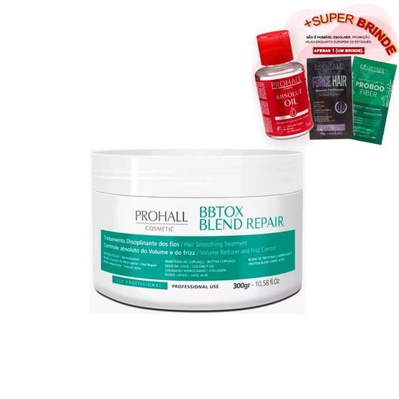 Blend Repair Prohall Btx Capilar Orgânico 300g - Kit de Tratamento para ...