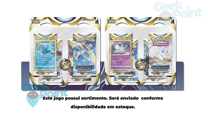 Blister Pack Quadruplo Sortidos Pokémon Espada E Escudo 12
