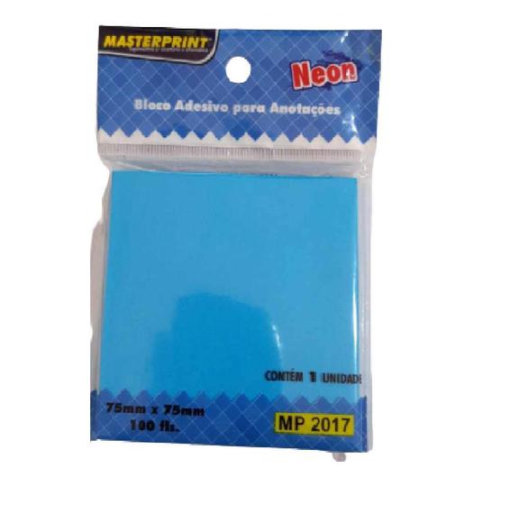 Bloco de Anotações Neon Master Print 75x75mm 100 Folhas - MasterPrint ...