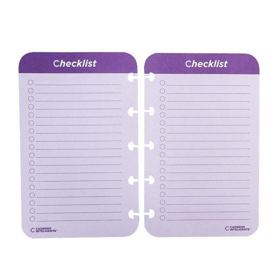 Bloco refil checklist inteligente com 40 folhas CIRI1010 - Caderno ...