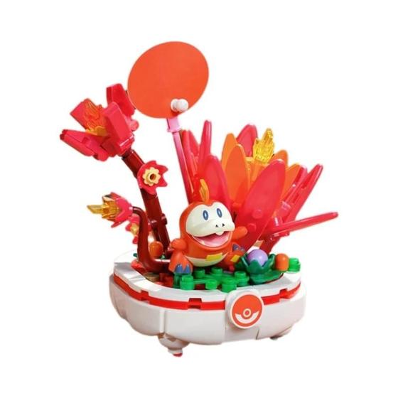 Blocos De Construção DIY Para Crianças Pokémon Pikachu Fuecoco ...