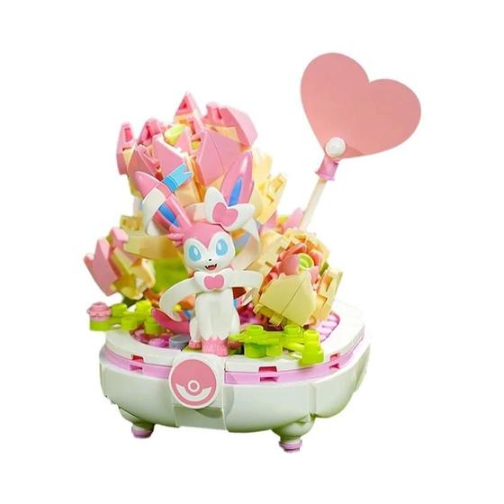 Blocos De Construção Infantis DIY Pokémon Keeppley Pikachu Charmander ...