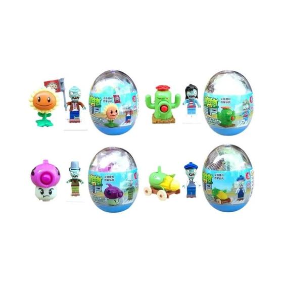 Blocos De Construção Plants Vs Zombies De 3ª Geração, Brinquedos, Ovo ...