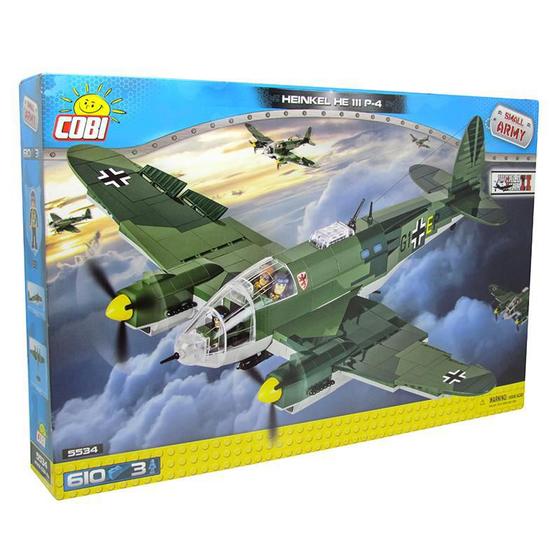 Blocos de Montar Avião Heinkel HE 111 P4 Cobi - Brinquedos de Montar e ...