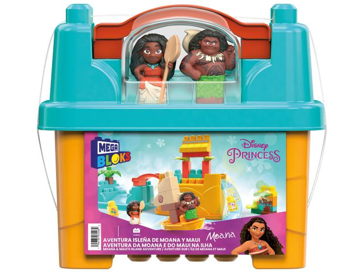 Blocos de Montar Disney Princess Mega Bloks - Moana: Aventura na Ilha ...
