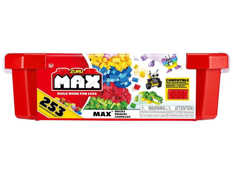 Blocos de Montar Max Construction Value Brick - Candide 253 Peças ...