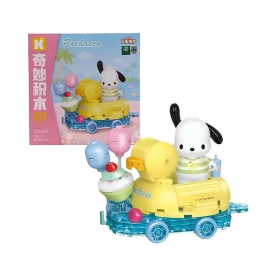 Blocos De Montar Sanrio Kuromi My Melody Float Parade Series Figura ...