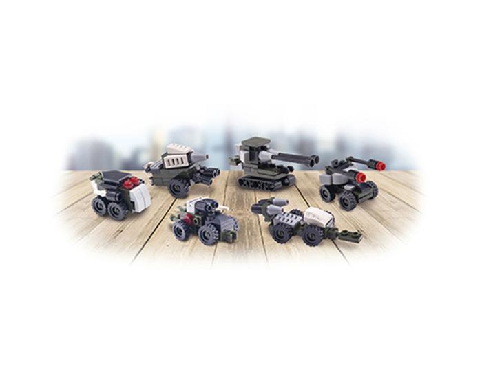 BLOCOS DE MONTAR SUPER ROBOTS - Pica Pau - Brinquedos de Montar e ...