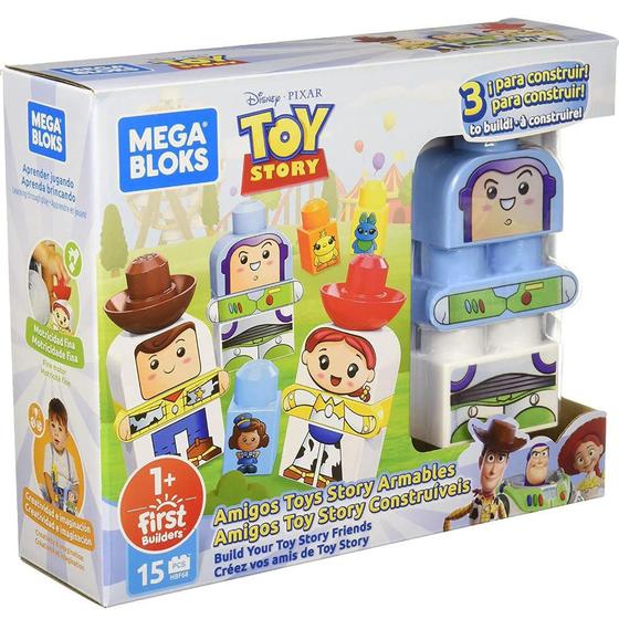 Blocos de Montar Toy Story Mega Bloks Mattel - Brinquedos de Montar e ...