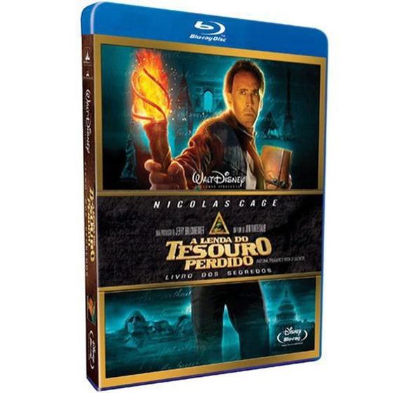 Blu-Ray - A Lenda Do Tesouro Perdido 2: Livro Dos Segredos - Disney ...