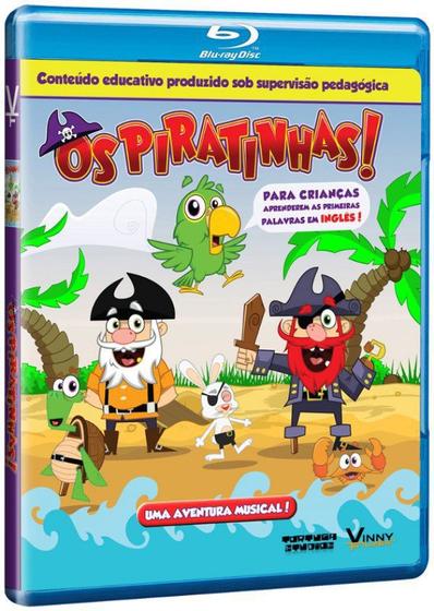 Blu-Ray Os Piratinhas - Para Crianças Aprenderem Inglês! - Vinny Filmes ...