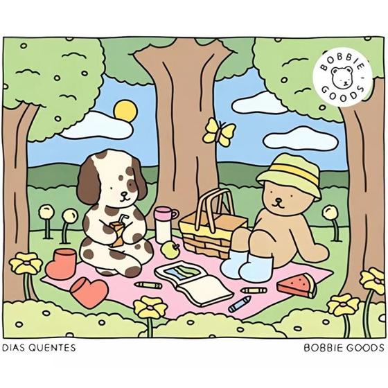 Bobbie Goods Livro De Colorir Oficial Dias Quentes - Livro de Colorir ...