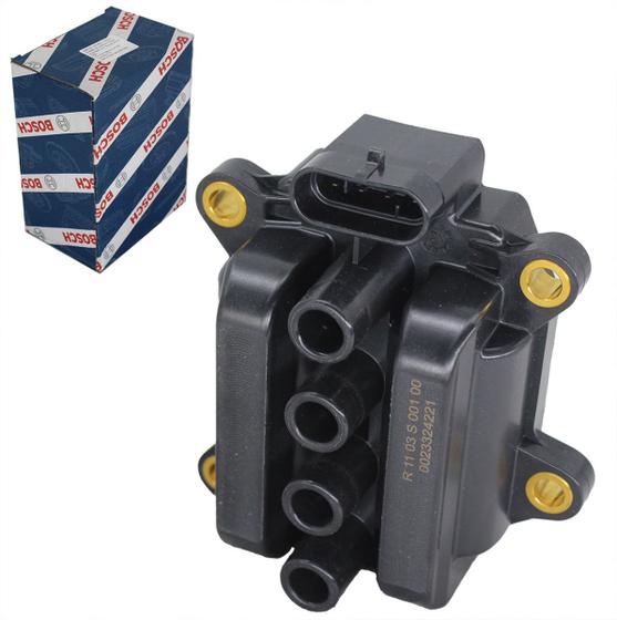 Bobina De Ignição Sandero Logan Clio 1.0 16v Original Bosch 0986221046 ...