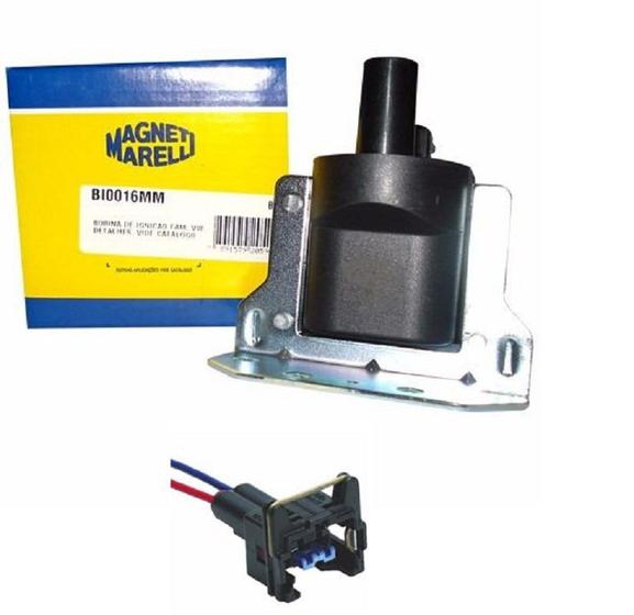 Bobina ignição Magneti Marelli Gol Parati Fusca Opala - Bobina de ...