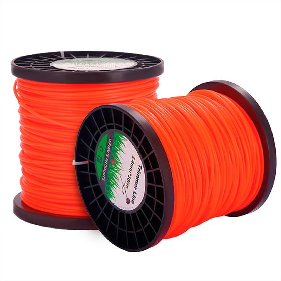 Bobina Rolo Fio De Nylon Roçadeira Quadrado 100m 3mm - Holtter ...