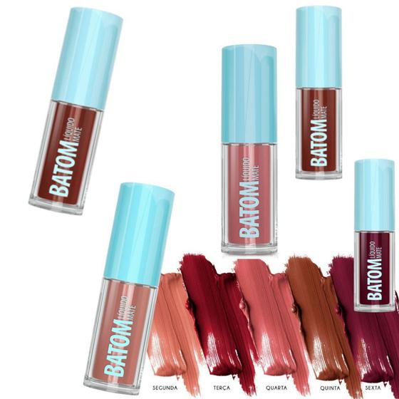 Boca Rosa Batom Liquido Payot Bia Todo Dia Kit Completo - Batom ...
