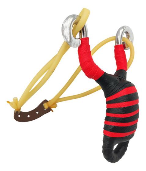 Bodoque Profissional Metal Estilingue Ergonômico Borracha Camping ...