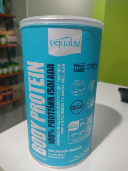Body protein 450g sabor neutro - equaliv - Massa Muscular - Magazine Luiza