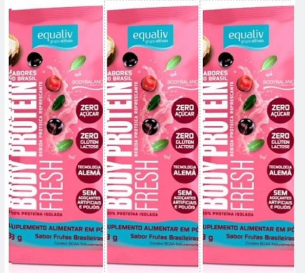 Body Protein Sache 18g Sabor Fresh Frutas Brasileiras(Cupuaçu ...