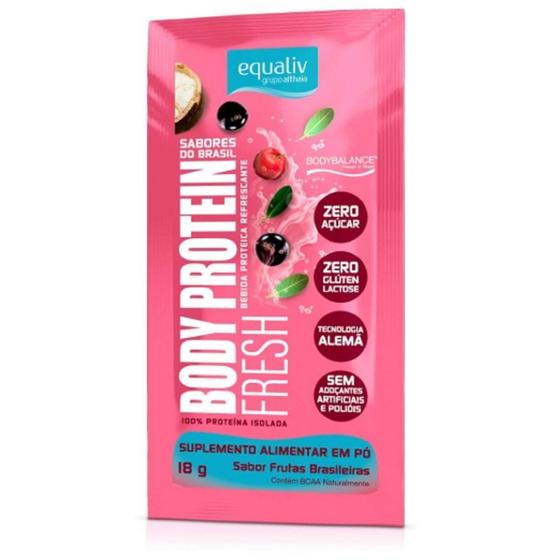 Body Protein Sache de 18g Sabor Fresh Frutas Brasileiras (Cupuaçu ...