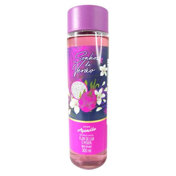 Body Splash Avon Aquavibe Refrescantes Flor De Lua E Pitaya 300ml ...