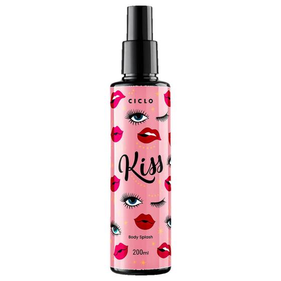 Body Splash Kiss Desodorante Corporal Perfume 200ml Ciclo - Ciclo Ind ...