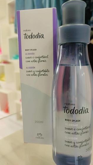 Body Splash Tododia Algodão - 200ml - Natura - Body Splash e Body Spray ...