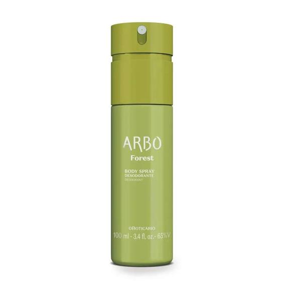 Body Spray Desodorante Arbo Forest 100ml - boticário - Desodorante ...