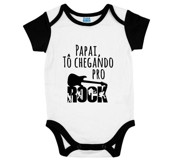 Body Surpresa Para O Pai Tô Chegando Pro Rock Gravidez - LOJA BOBKIN ...