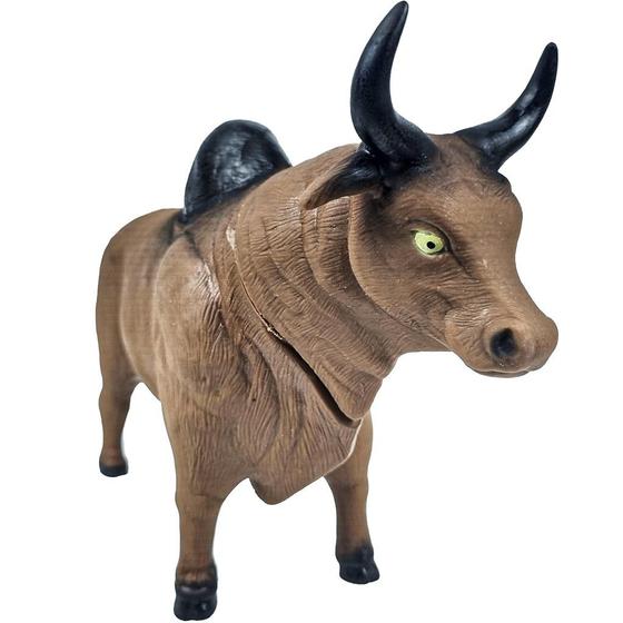Boi Emborrachado De Vinil Grande Boneco Fazendinha - Bee Toys - Bonecos ...