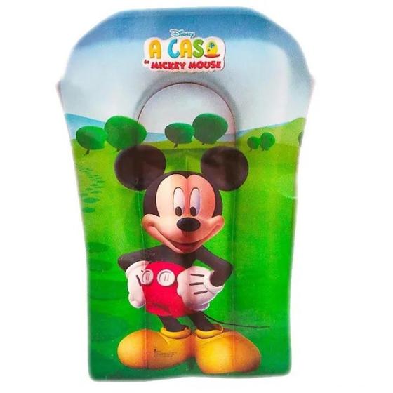 Boia colchao inflavel infantil mickey mouse mini prancha praia piscina ...