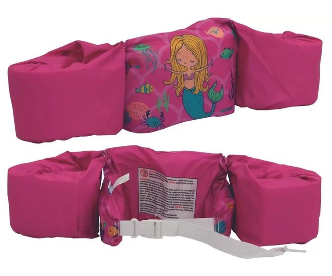 Boia Colete Salva Vida P/ Vestir Ajustável Infantil De Braço - KABABY ...