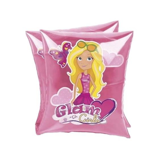 Boia de Braço Infável Infantil Menino 4 a 10 anos Glam Girls - Wellmix ...